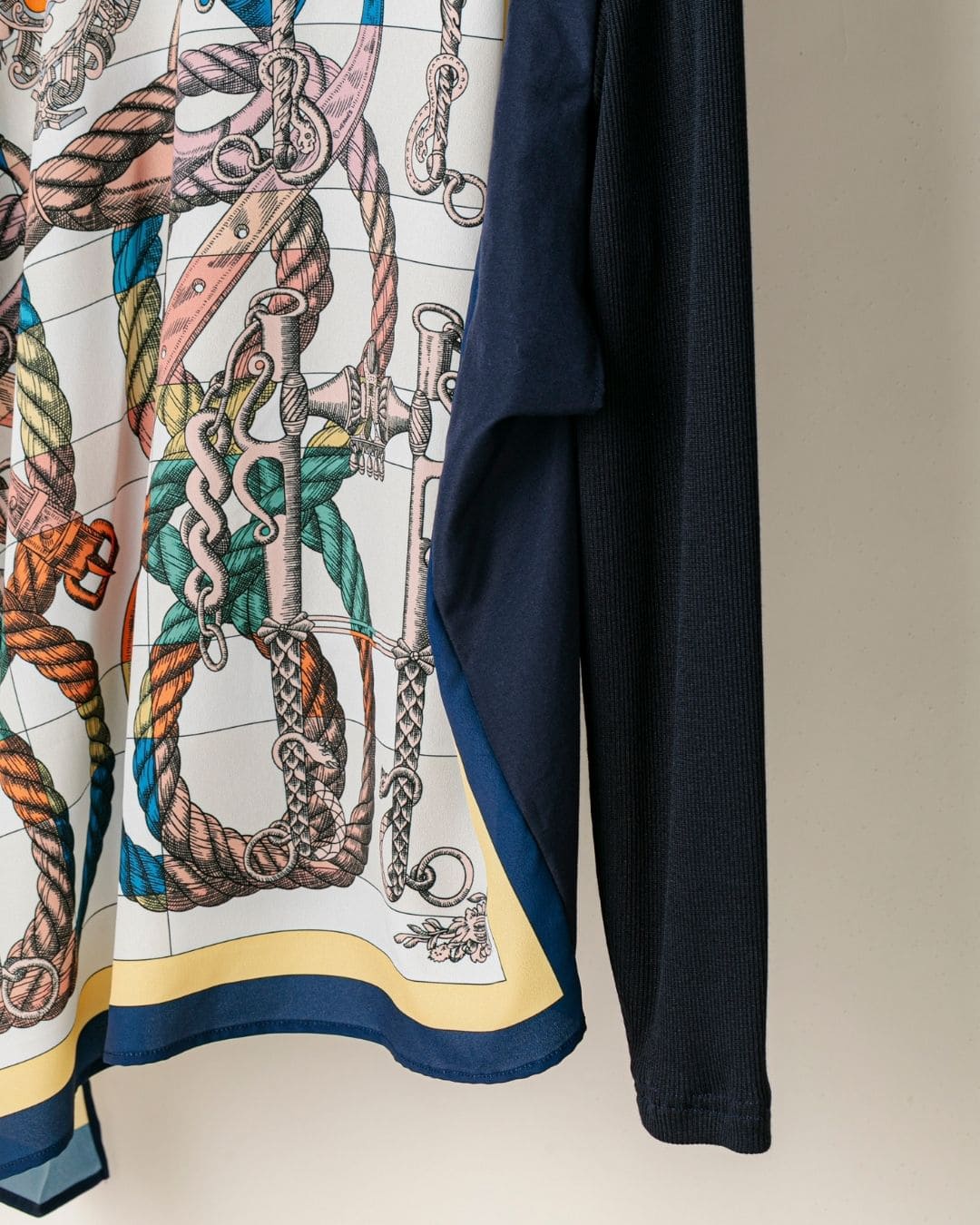 [2/4発売]バックスカーフリブニットソー – Lallia Mù